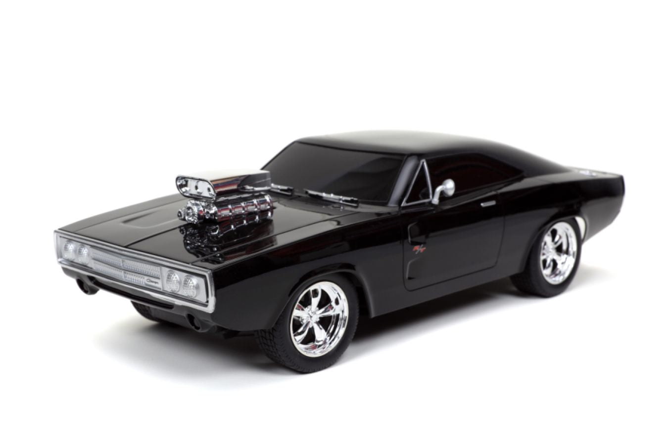 Jada Fast And Furious Dodge 1970 Rc Car Black