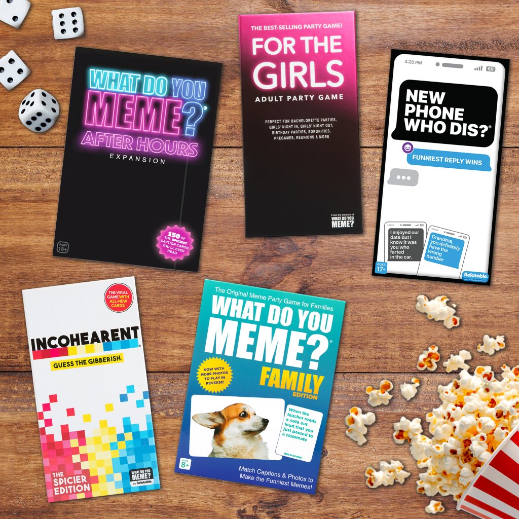 Relatable Board Games Bundle | Ozzie Collectables