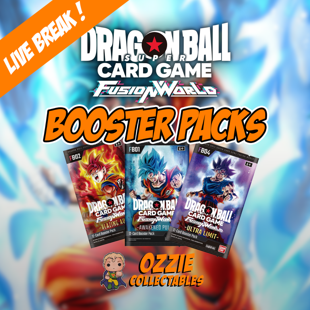 Live Break Dragon Ball Booster Packs – Ozzie Collectables