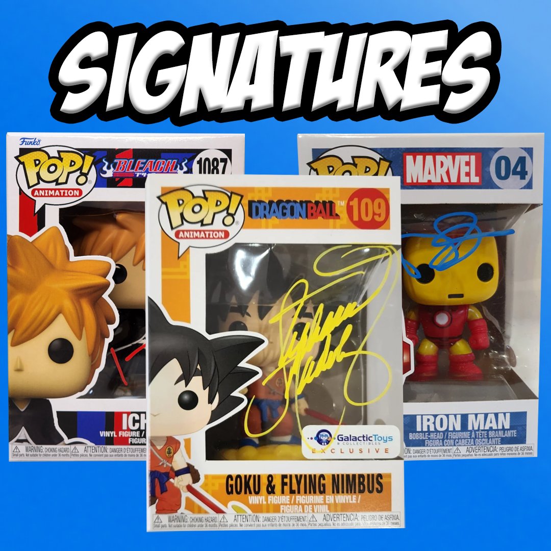 Signature POP! Vinyl Australia, Autographed Funko Pop Vinyl Figures ...