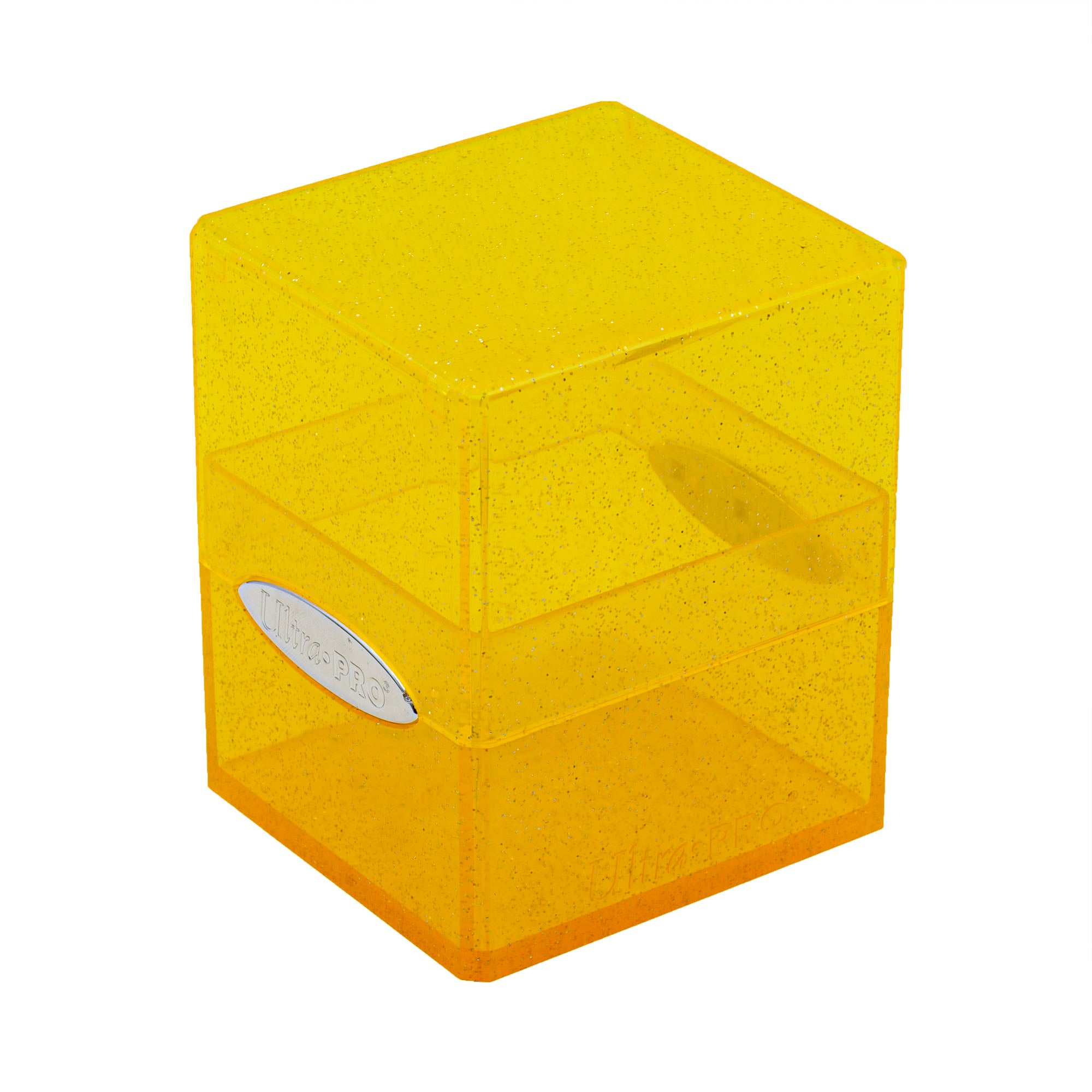 Ultra Pro: UP16012 Satin Cube - Glitter Yellow | Ozzie Collectables