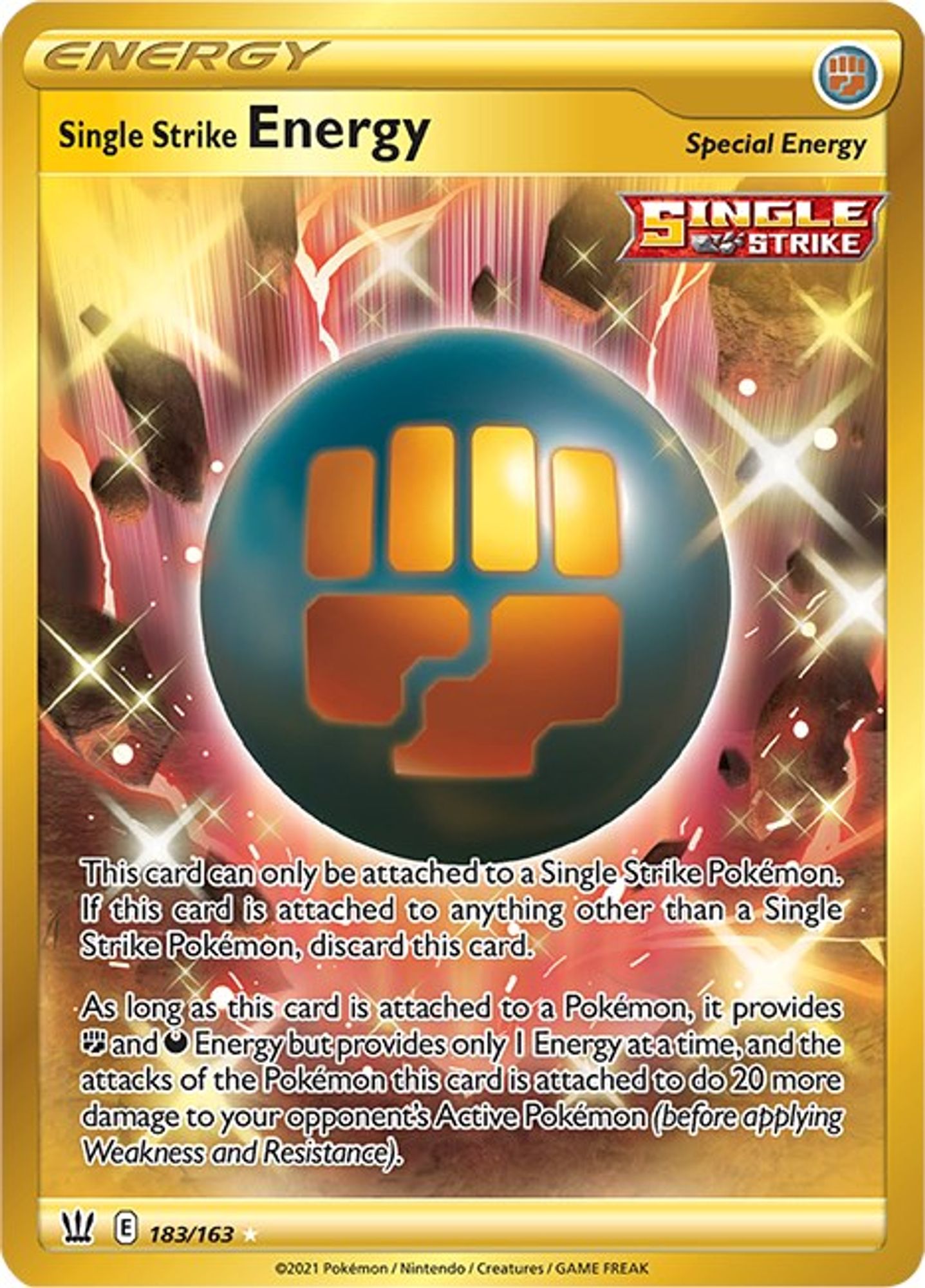Single Strike Energy (Secret) | Ozzie Collectables
