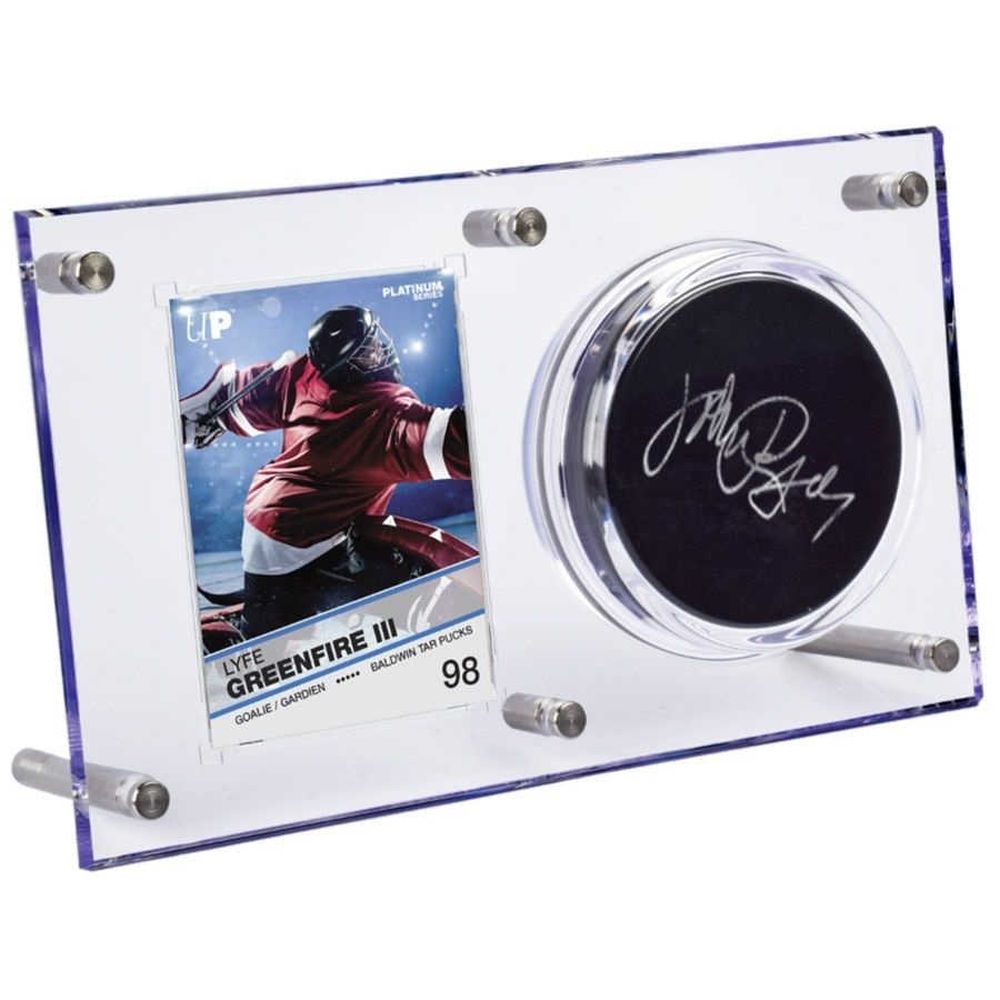 Ultra Pro: UP85674 Clear Puck & Card Flip Display 120pt | Ozzie ...