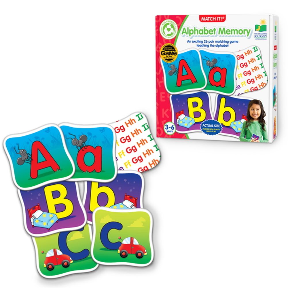 Match It! Memory - Alphabet | Ozzie Collectables