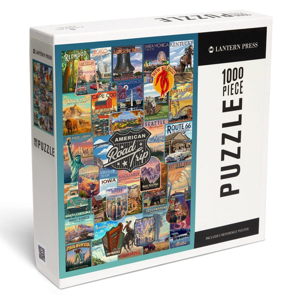 1000 Piece Puzzle American Road Trip | Ozzie Collectables