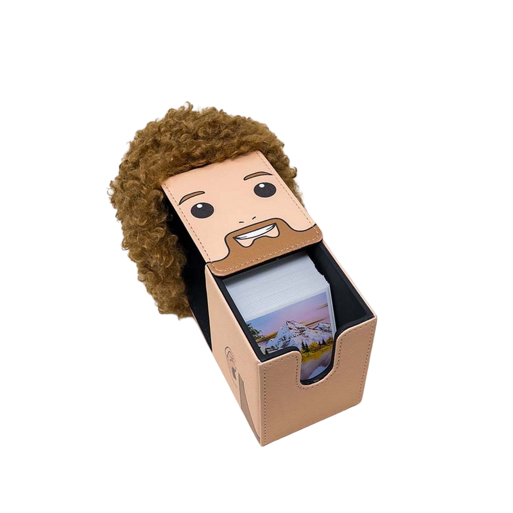 Ultra Pro: UP16672 Bob Ross - Headcase Alcove Flip Deck Box Card ...