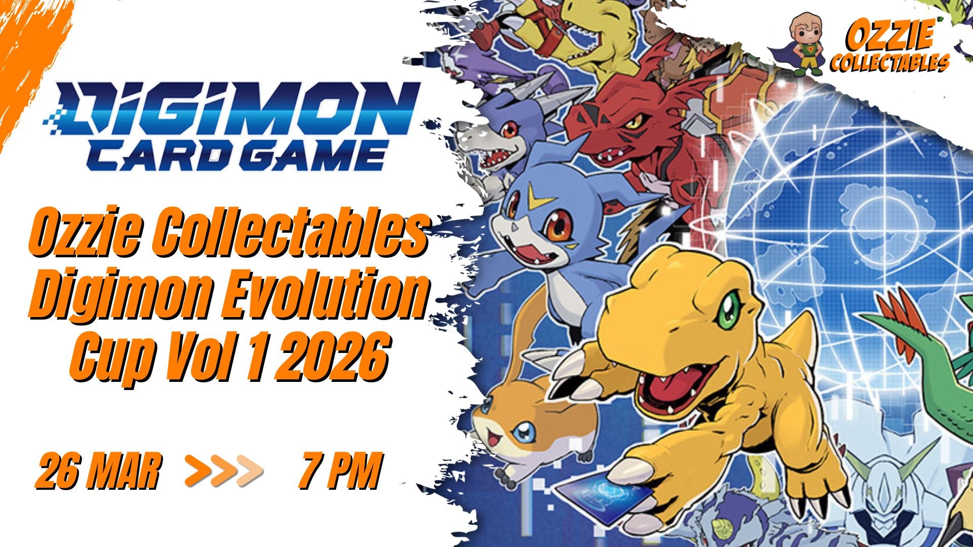 Digimon Card Game - Ozzie Collectables Digimon Evolution Cup Vol 1 202