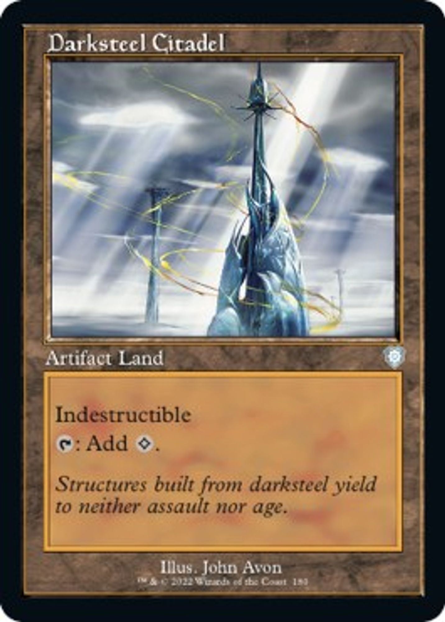 Darksteel Citadel (Retro Frame) | Ozzie Collectables