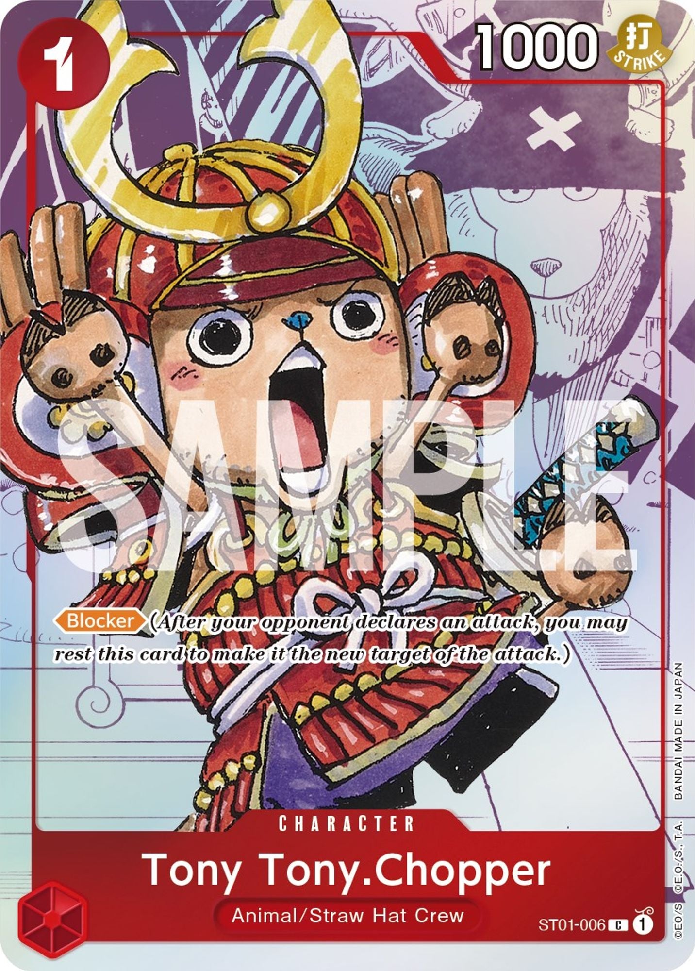 Tony Tony.Chopper - ST01-006 (Alternate Art) | Ozzie Collectables