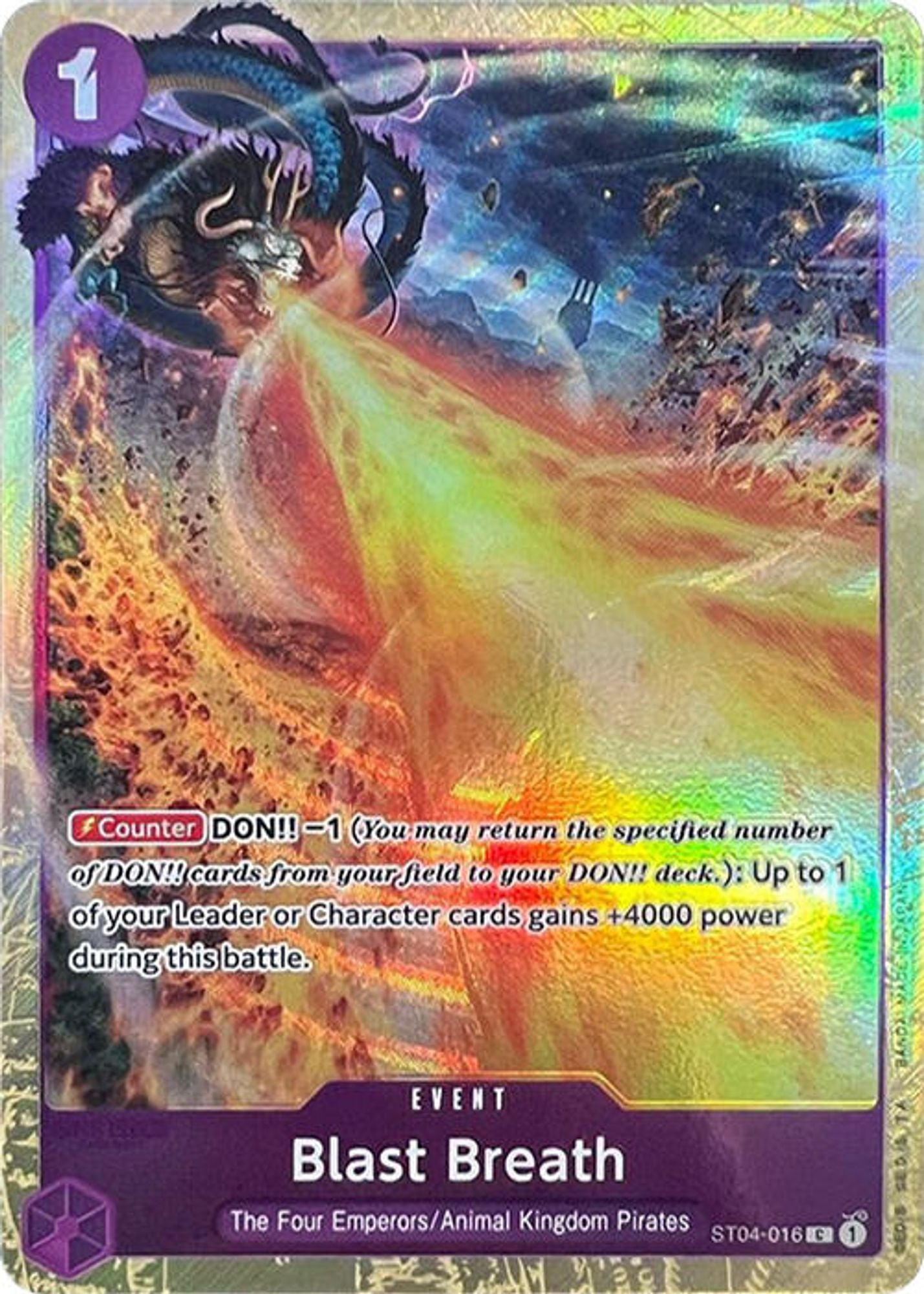 Blast Breath (Premium Card Collection -Best Selection Vol. 1-) | Ozzie ...