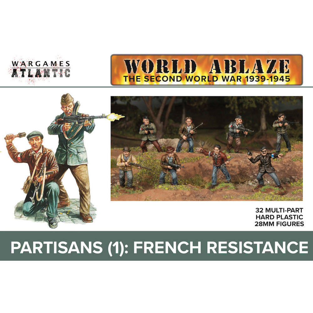 Wargames Atlantic - Partisans (1) French Resistance | Ozzie Collectables