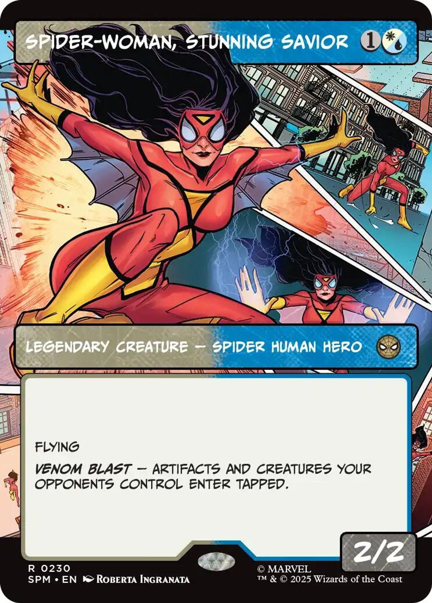 Spider-Woman, Stunning Savior (Borderless) | Ozzie Collectables