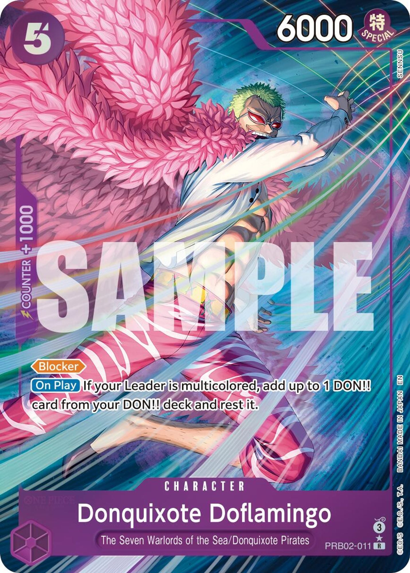 Donquixote Doflamingo (Alternate Art) | Ozzie Collectables