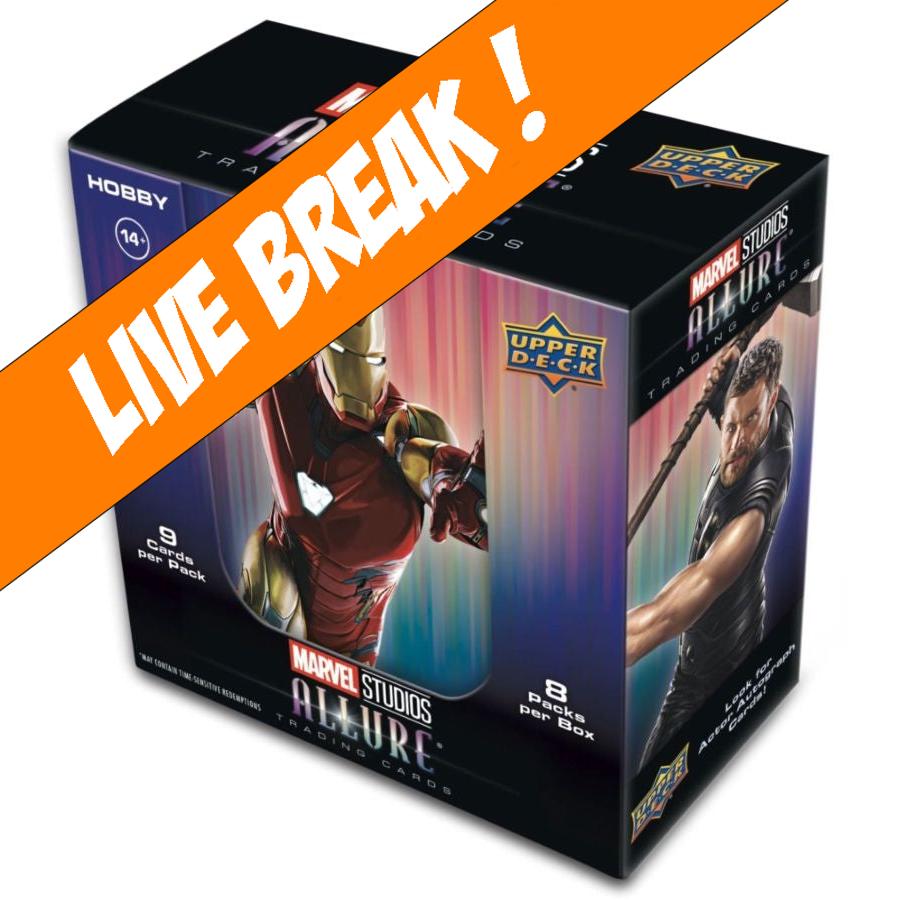 [ Live Break ] Marvel Comics - Allure Trading Cards | Ozzie Collectables