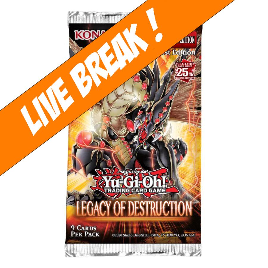[ Live Break ] Yu-Gi-Oh - Legacy of Destruction Booster Pack | Ozzie ...
