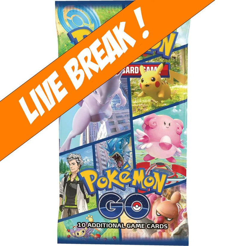 [ Live Break ] Pokemon Go - Pokémon TCG Booster Pack | Ozzie Collectables