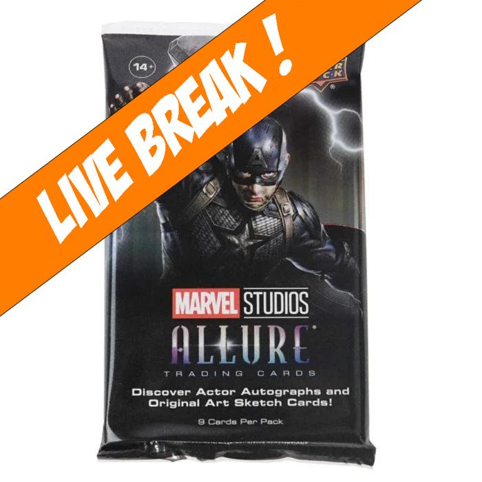 [ Live Break ] Marvel Comics - Allure Trading Cards Booster Pack ...