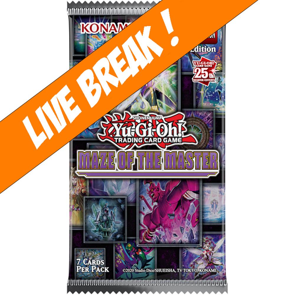 [ Live Break ] Yu-Gi-Oh! - Maze of the Master Booster Pack | Ozzie ...