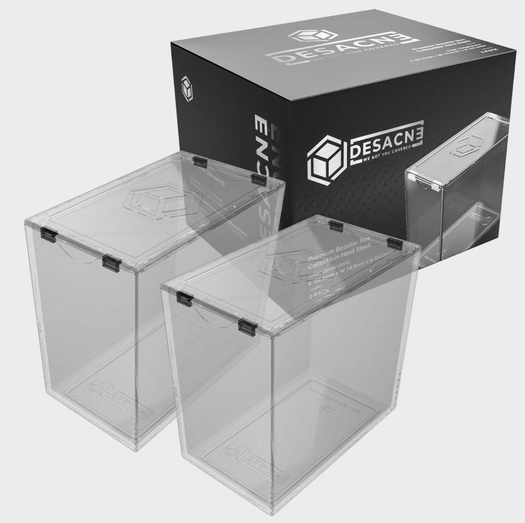 Desacne - Premium Booster Box Protector - 2 Pack | Ozzie Collectables
