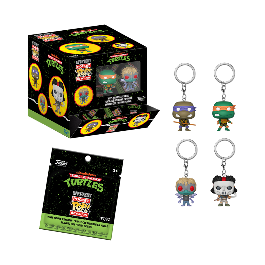 Teenage Mutant Ninja Turtles - Pop! Keychains Assortment (Display of 12 ...