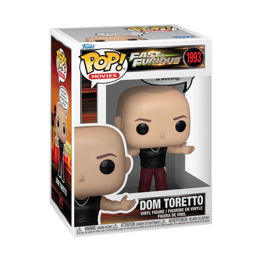 Fast & Furious - Dom Toretto Pop! Vinyl | Ozzie Collectables