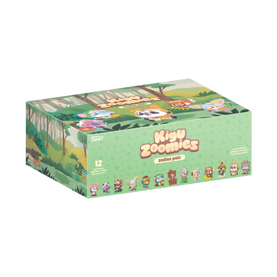 Kigu Zoomies - Animal Zodiac Premium Blind Box Figures (Display of 12 ...