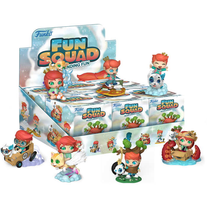 Fun Squad - Never Ending Fun Premium Blind Box Figures (Display of 6 ...
