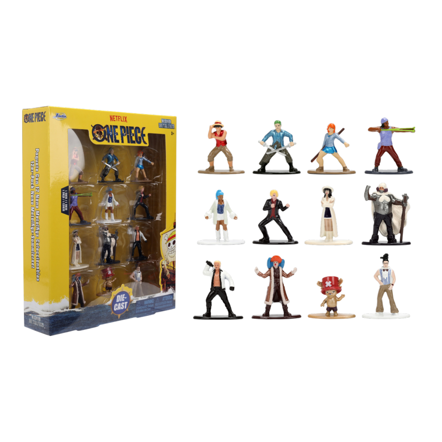 One Piece (Netflix) - Nano Metalfigs 12-Pack (Series 1) | Ozzie ...