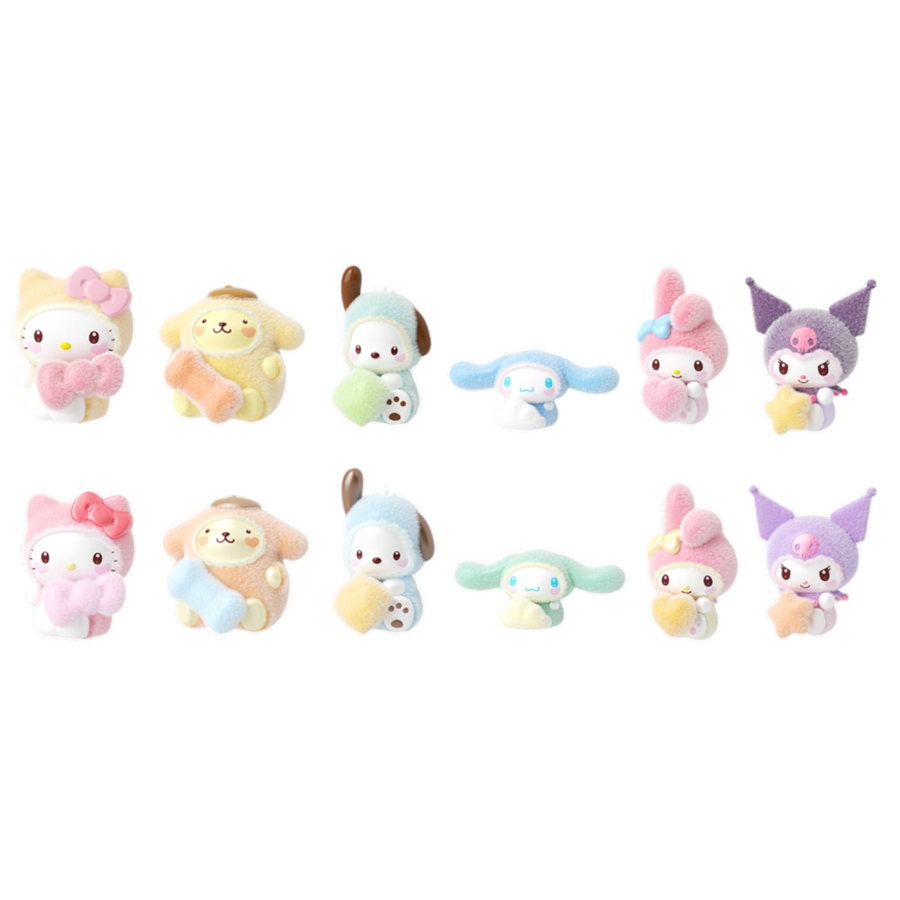 Hello Kitty - Fluffy Little Darling Series Moetch Bean (Display of 18 ...