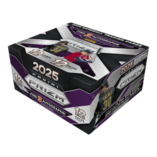 MLB - 2025 Prizm Baseball Hobby Trading Cards (Display of 12) | Ozzie ...