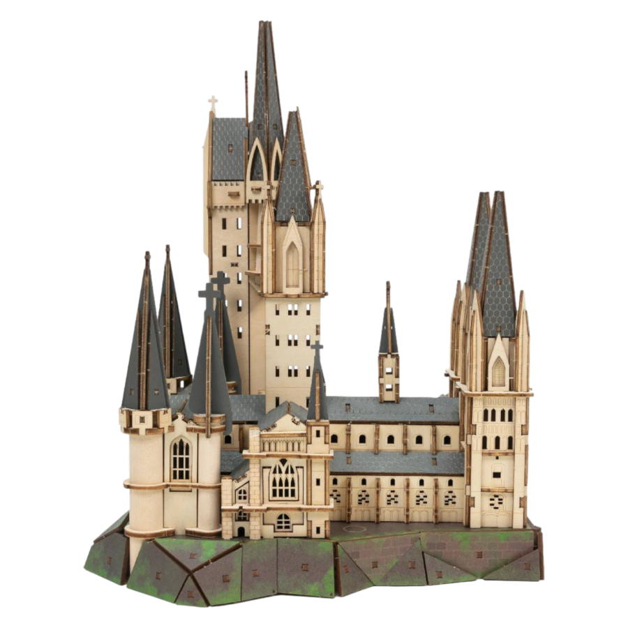 Harry Potter - The Astronomy Tower Wooden Construction Craft Set ...