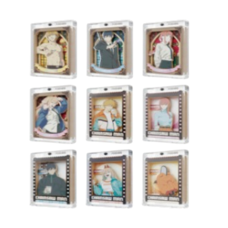 Chainsaw Man - Wooden Case Blind Box Mini Art Magnets (Display of 10 ...