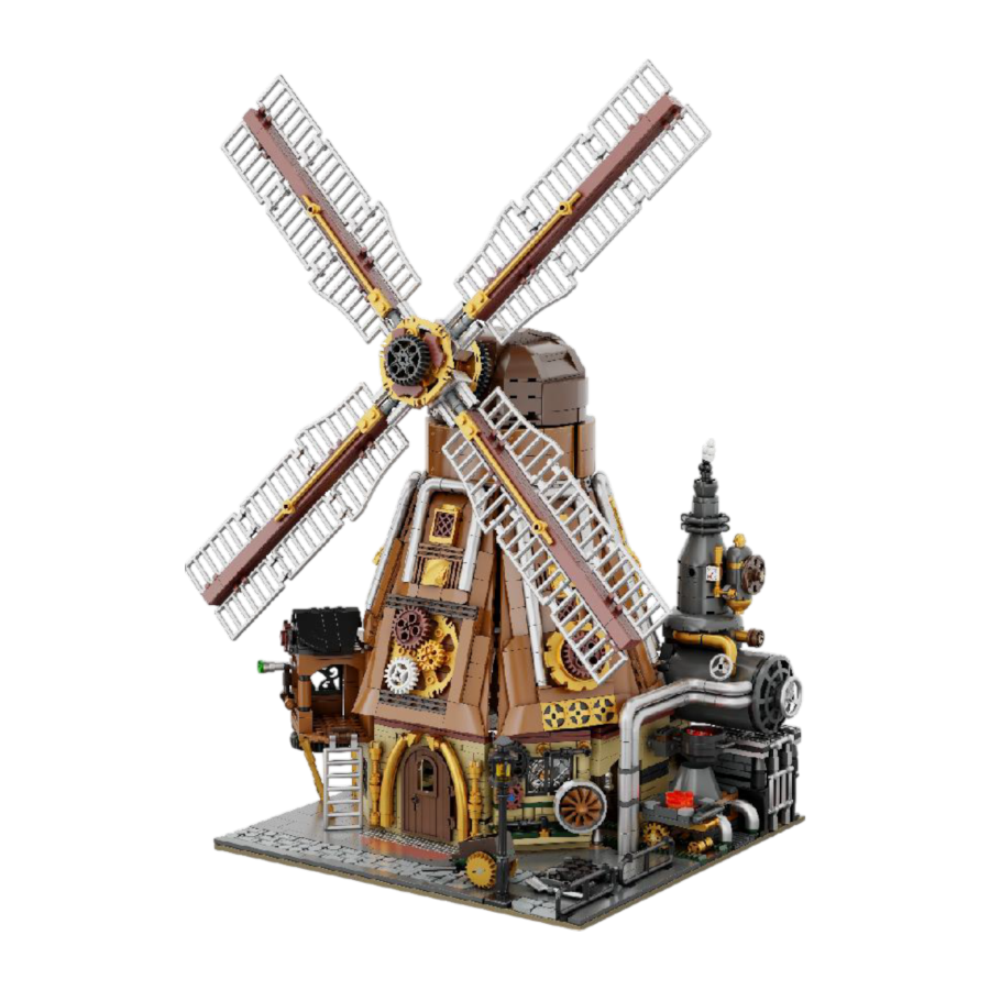 Steampunk Series - Windmill Workshop (2400 Pc) | Ozzie Collectables