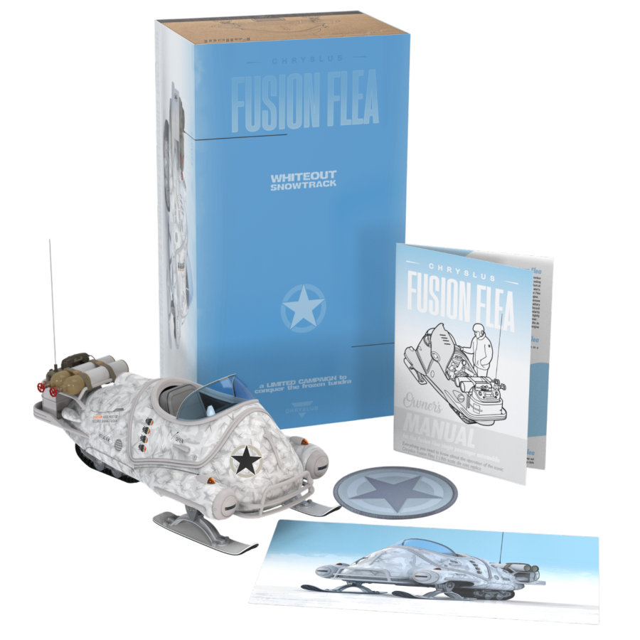 Fallout - Whiteout Snowtrack Fusion Flea 1:18 Scale Diecast Vehicle ...