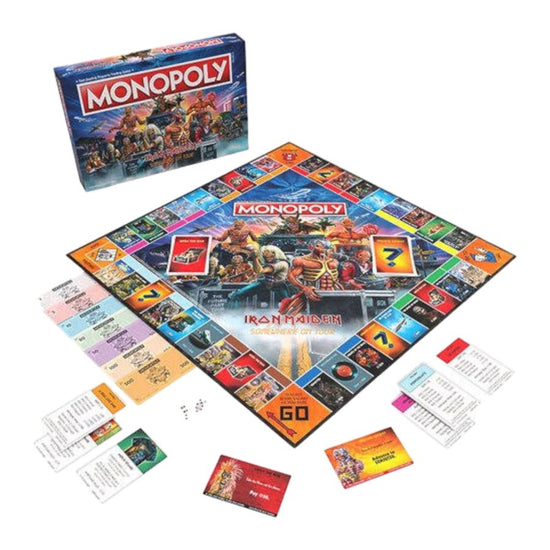 Monopoly - Iron Maiden Edition | WINWM01790 | Ozzie Collectables