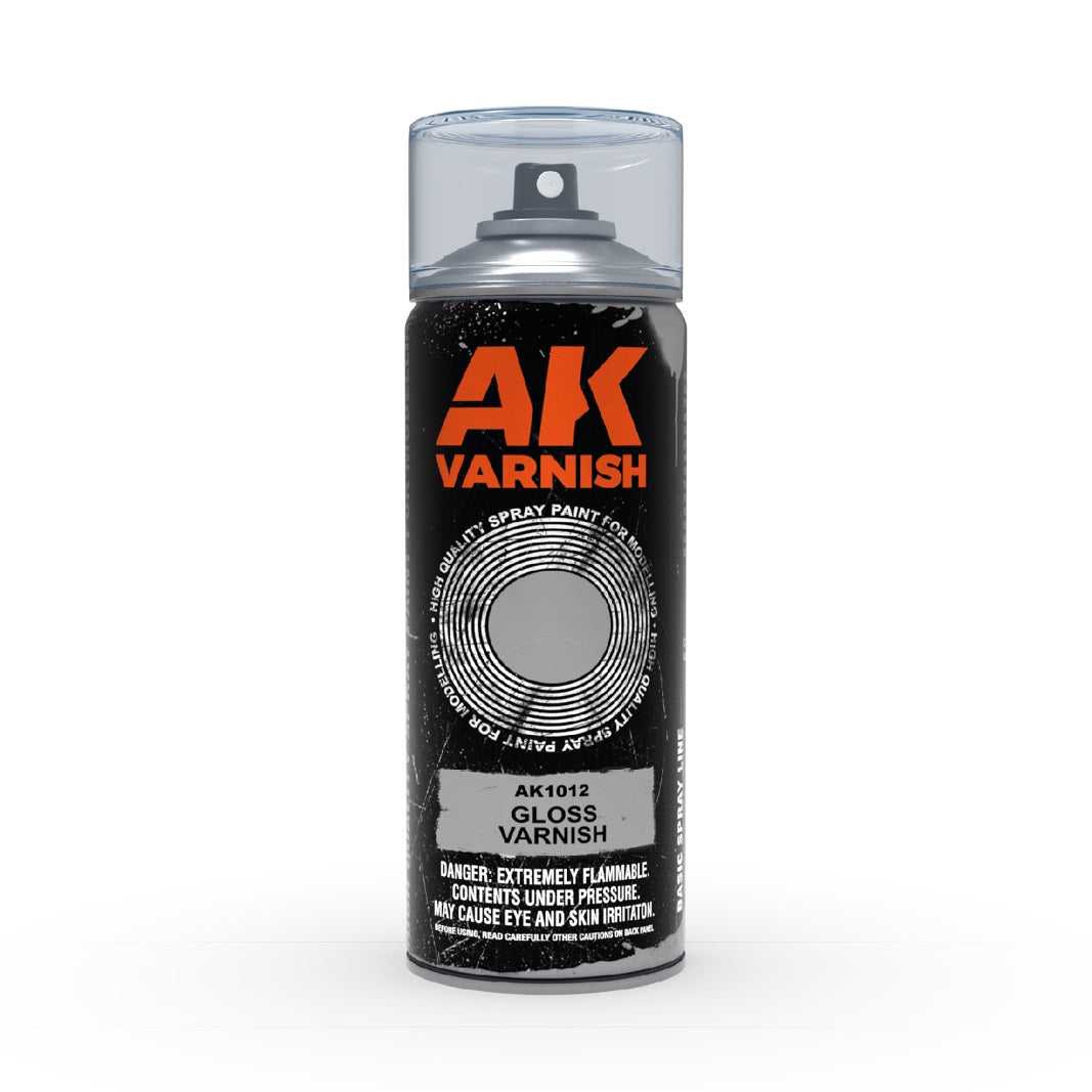 Ak Interactive - Aerosol Spray Primer - Gloss Varnish - Spray 400ml ...
