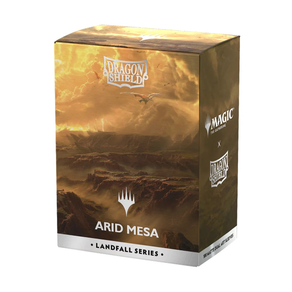 Dragon Shield: Sleeves – Matte Dual Art – MTG Landfall Series: Arid ...