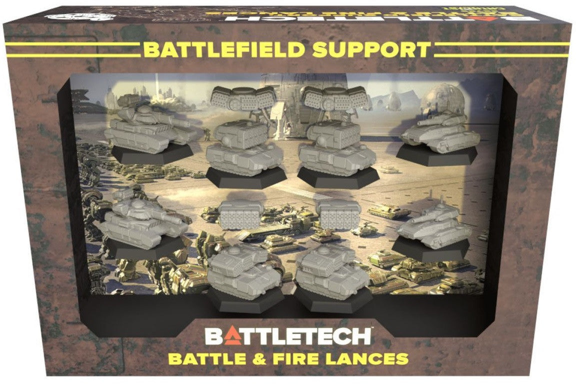 BattleTech: Battlefield Support Battle & Fire Lances | Ozzie Collectables