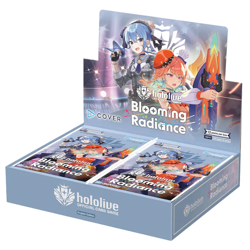 [Hololive OFFICIAL CARD GAME] hBP01e Blooming Radiance - Booster Box ...