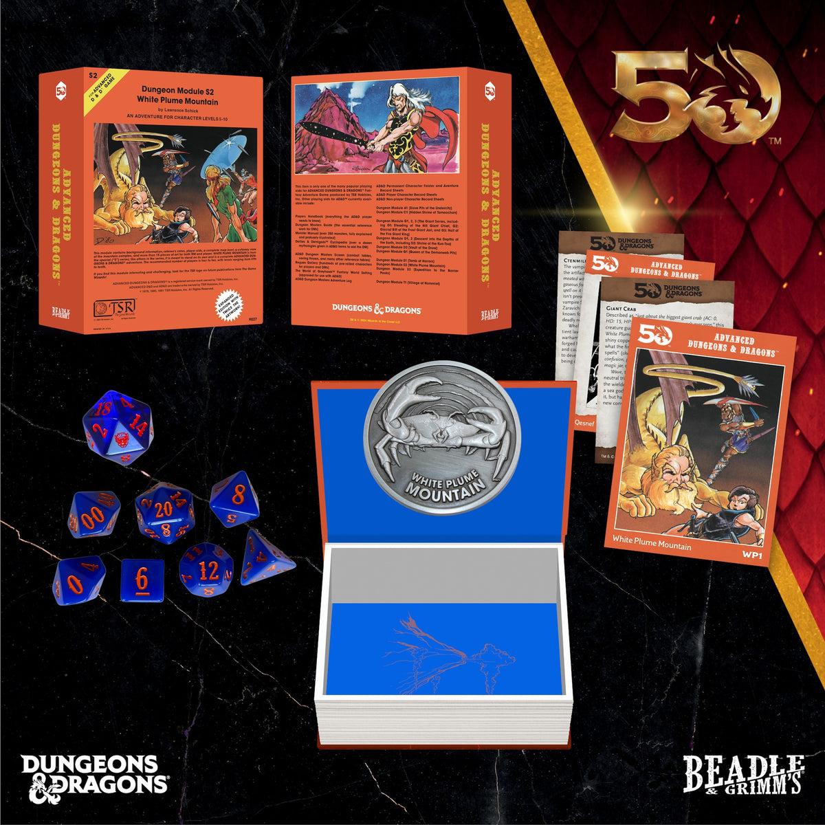 Beadle & Grimm's Classic Module Collection White Plume Mountain Dice ...