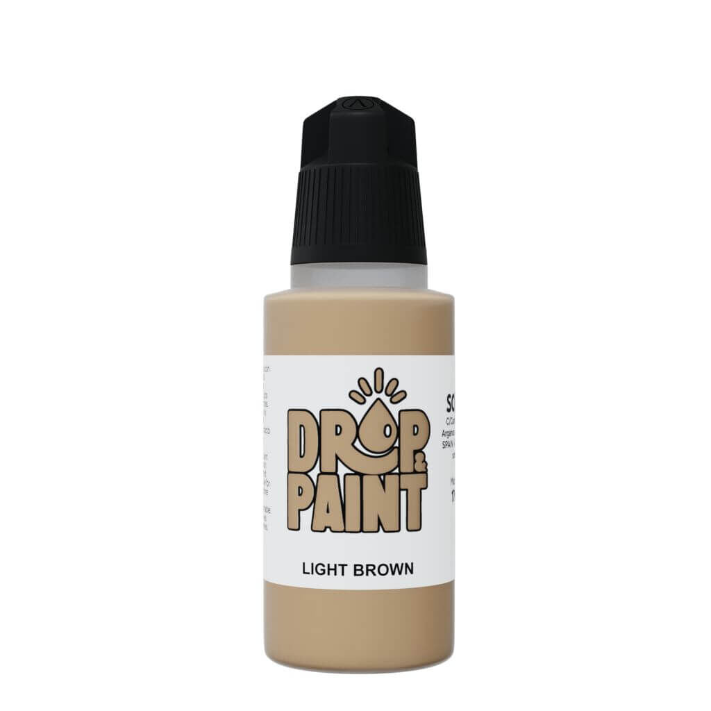 Scale 75 - Drop and Paints - Light Brown 17ml | Ozzie Collectables