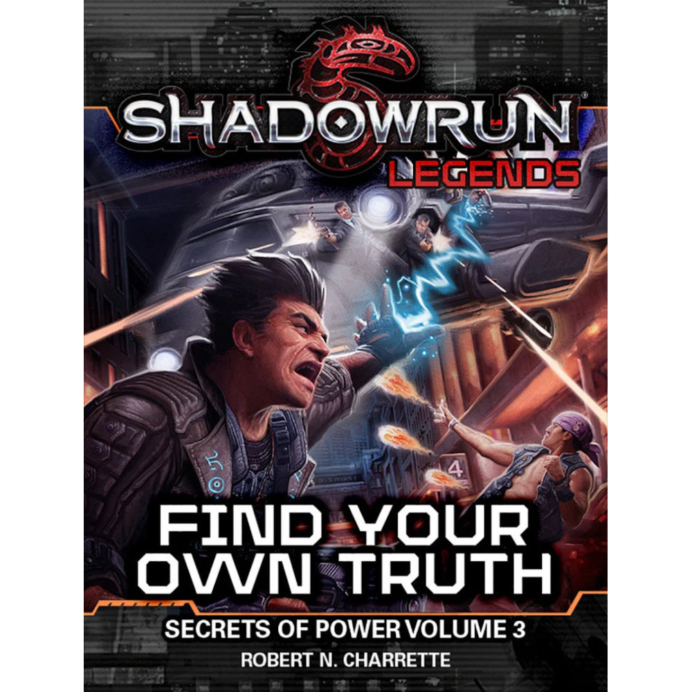 Shadowrun Find Your Own Truth Prem HB | Ozzie Collectables