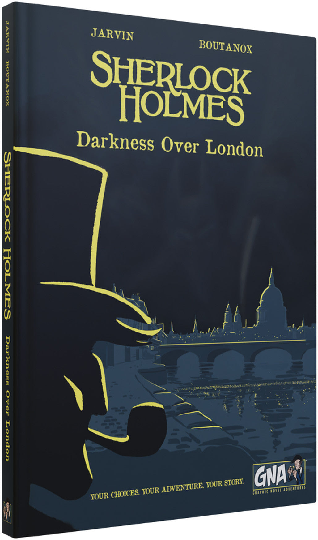 Graphic Novel Adventures - Sherlock Holmes: Darkness Over London ...