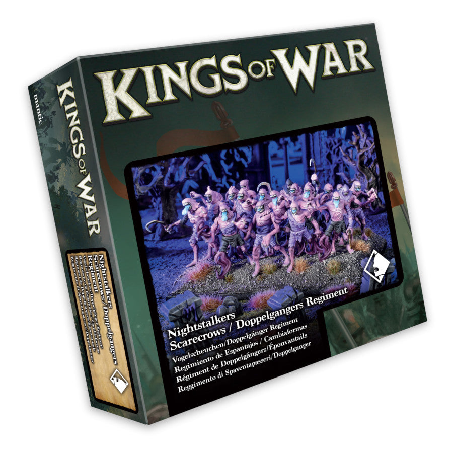 Kings of War - Nightstalker - Scarecrows/Doppelgangers Regiment | Ozzie Collectables