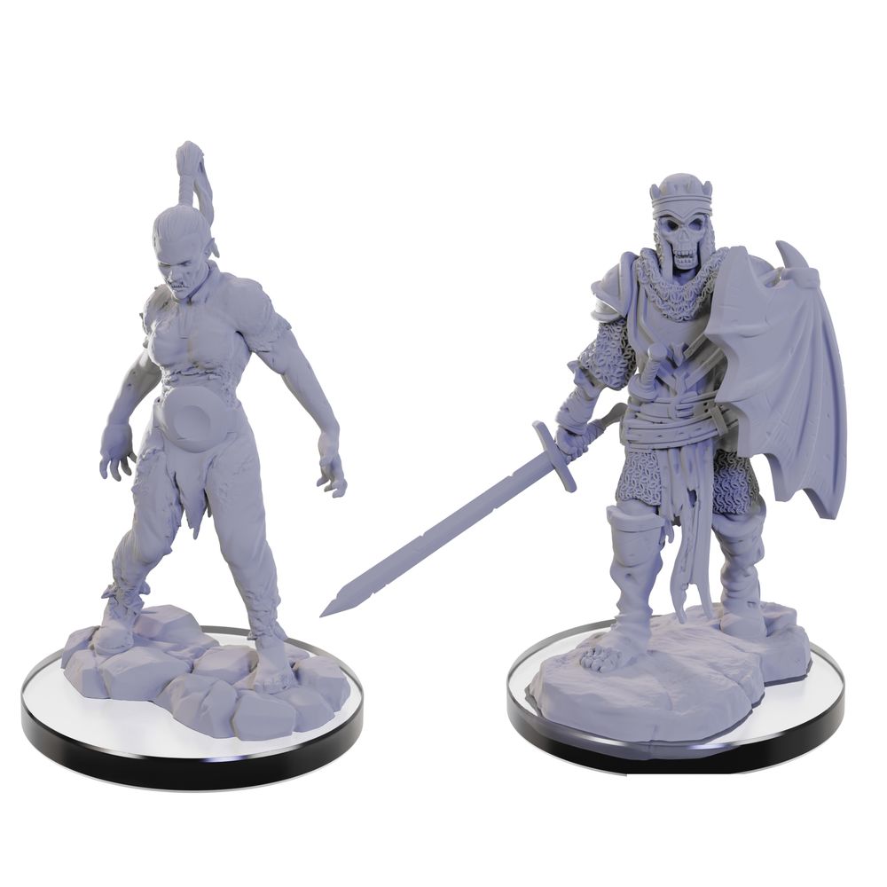 Pathfinder Deep Cuts Miniatures: Plague Zombie & Skeletal Champion ...