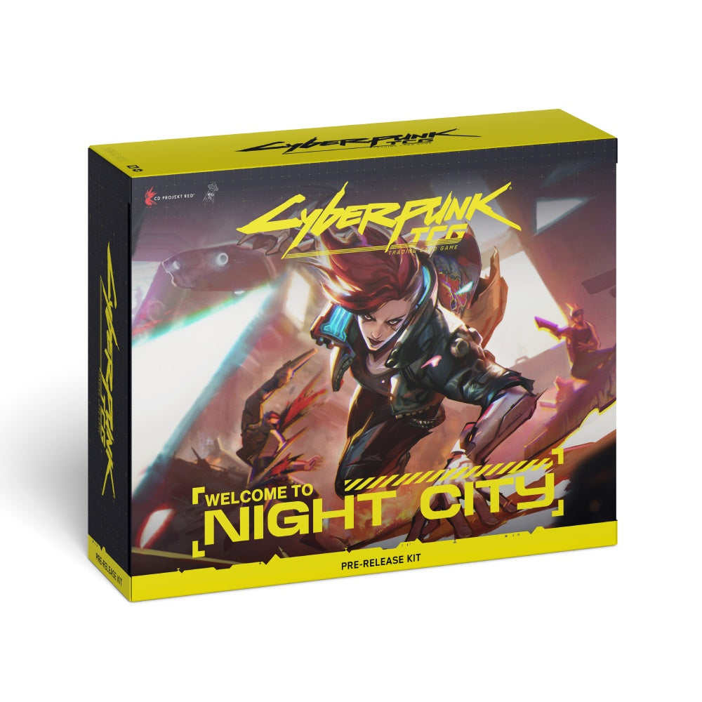 Cyberpunk TCG: Pre-Release Kit – Welcome to Night City | Ozzie Collectables