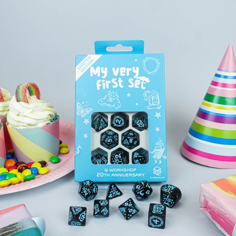 Q Workshop - 20 Years - My Very First Dice Set 7 | Ozzie Collectables