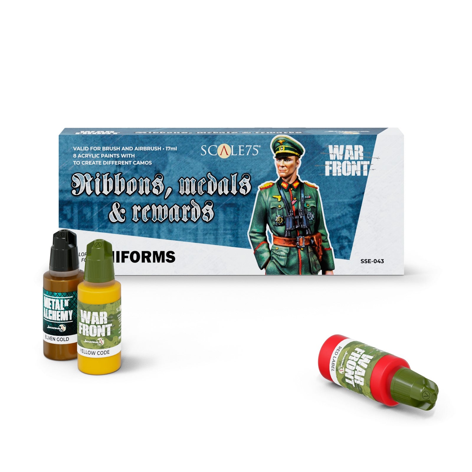 Scale 75 - Warfront - Ribbons; Medals And Rewards Paint Set | SSE-043 ...