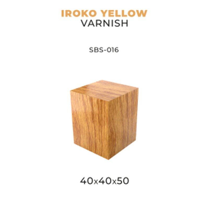 Scale 75 - Bases - Iroko Yellow Varnish-40X40X50 | SBS-016 | Ozzie ...