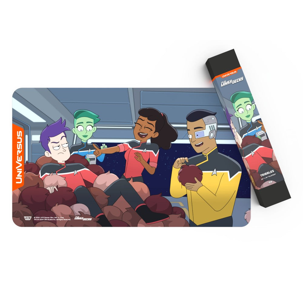 UniVersus Playmat: Star Trek – Lower Decks: Tribbles | Ozzie Collectables